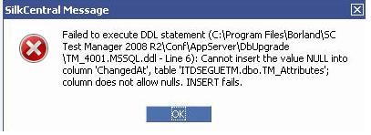 Failed to execute DDL statement - Techyv.com